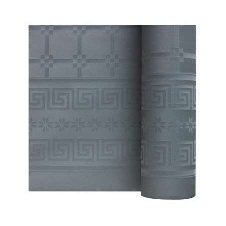 Nappe En Papier Damassé Gris En Rouleau 1,18 x 6 m – Coti-Jouets ...