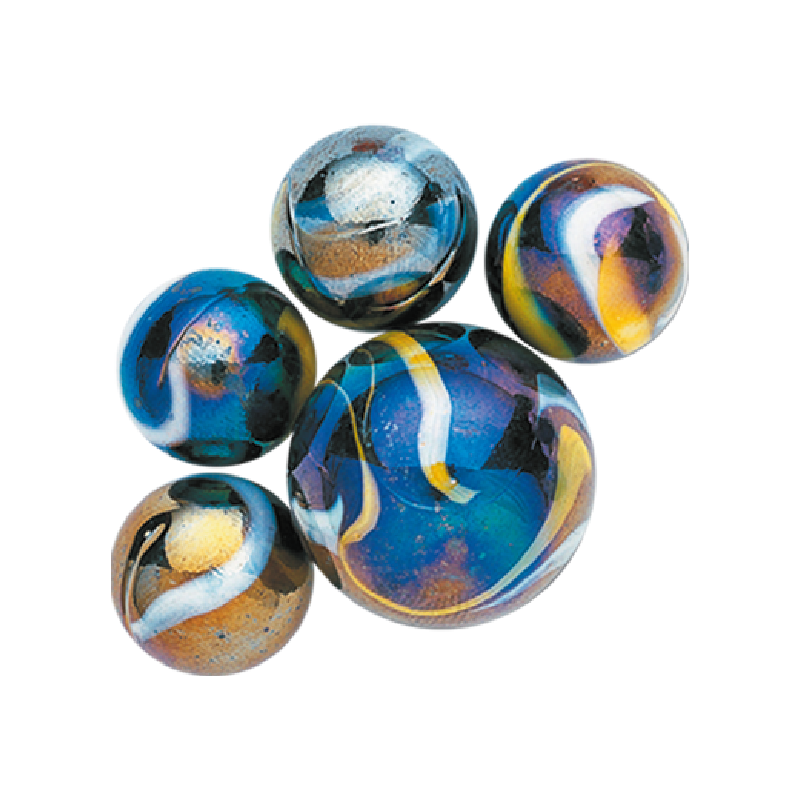 Billes en Verre 20 Pièces avec Calot